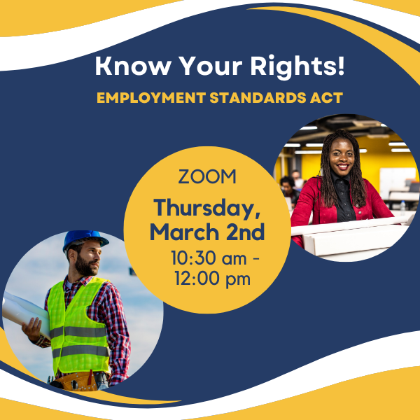 Employment Standards Act Workshop - MNLC