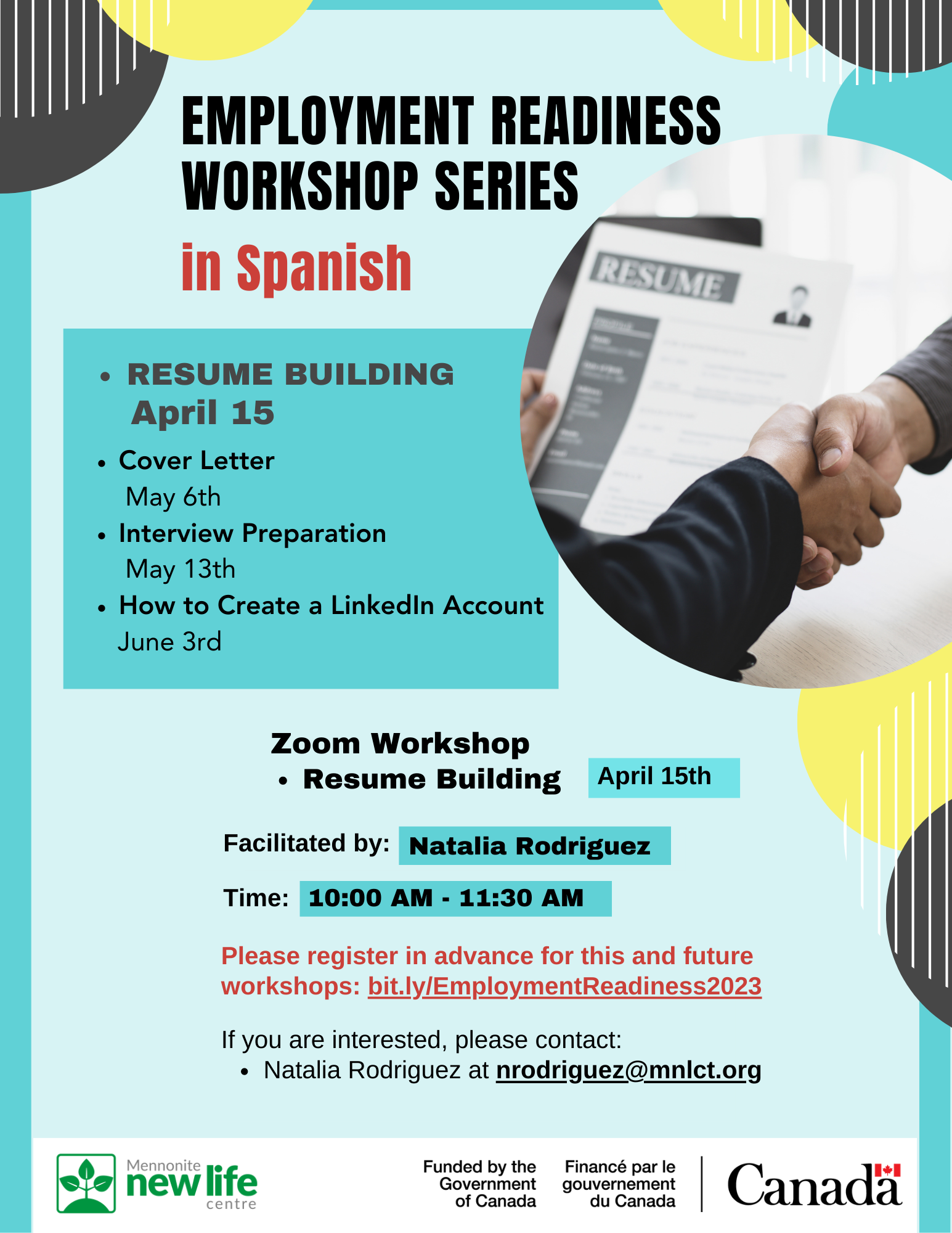 Employment Readiness Series in Spanish - MNLC