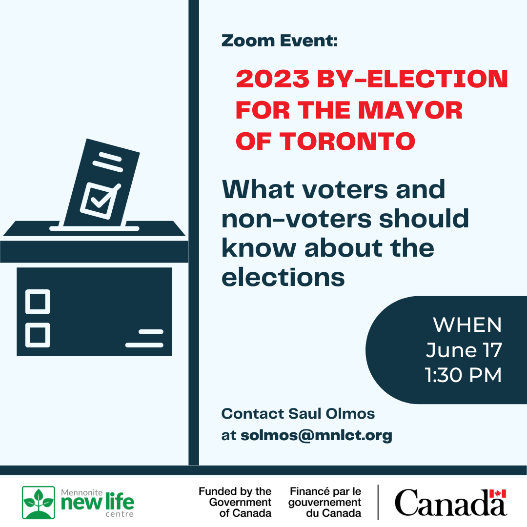 2023 By-Election for the Mayor of Toronto - MNLC