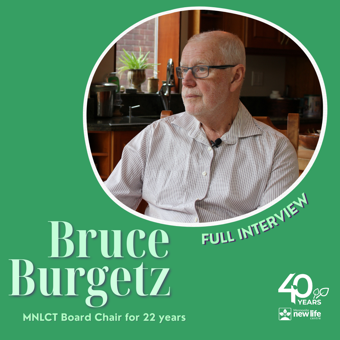 Bruce Burgetz, MNLCT's Board Chair for 22 years - MNLC
