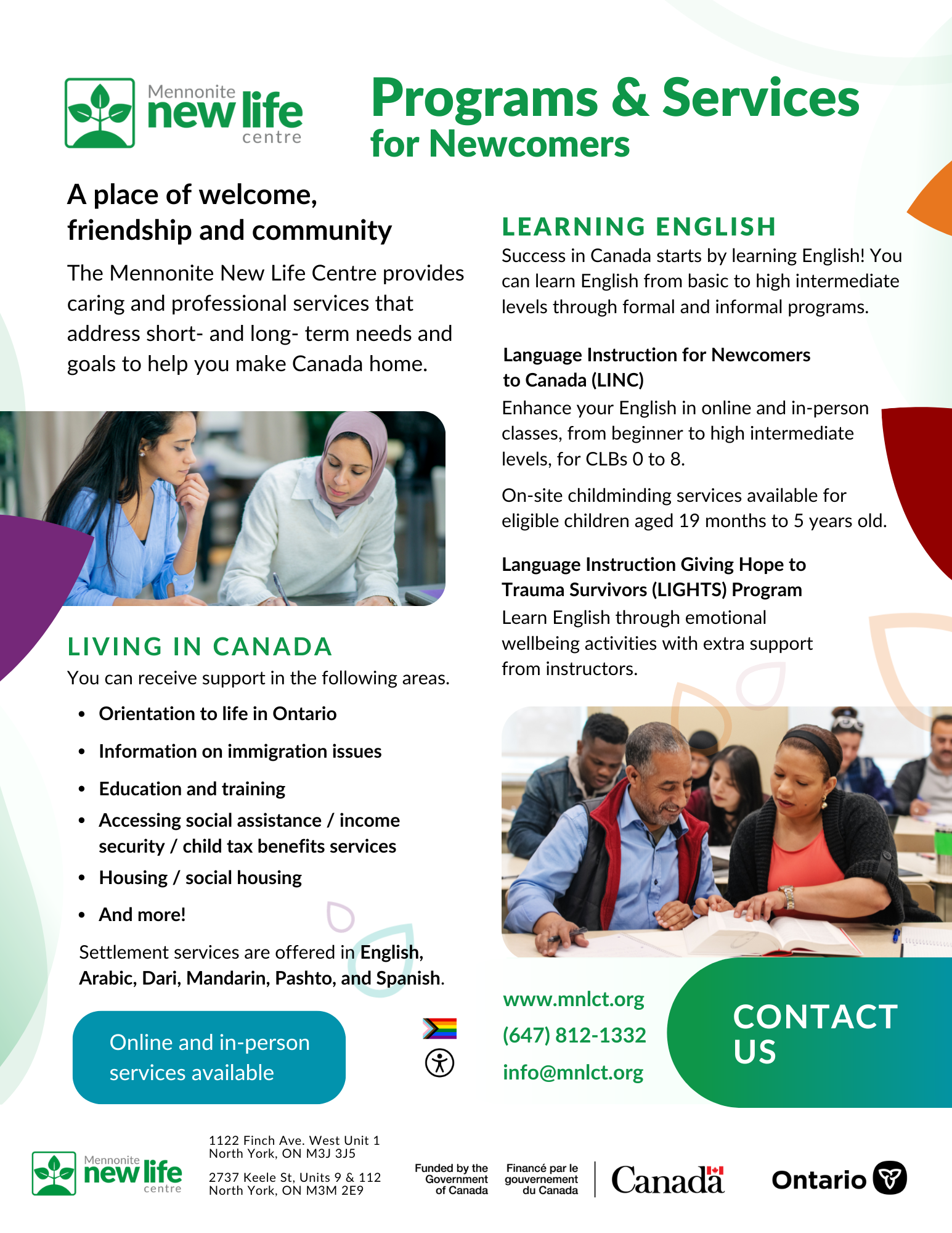 MNLCT Program Flyers - MNLCT