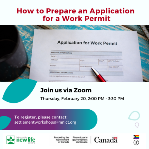 How to Prepare an Application for a Work Permit - MNLC