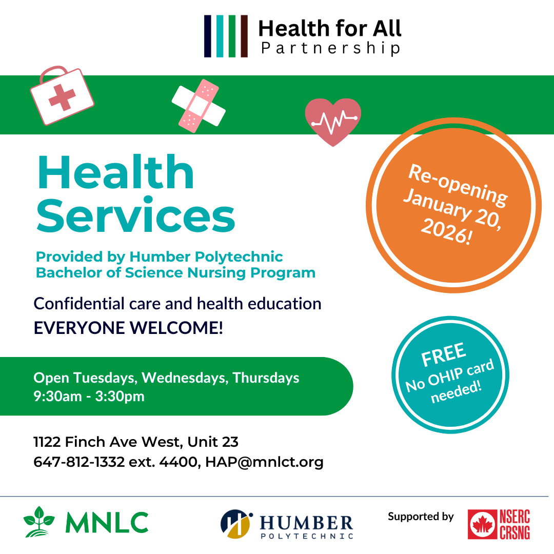 Our Health for All Partnership (HAP) Clinic reopens on January 20 - MNLC